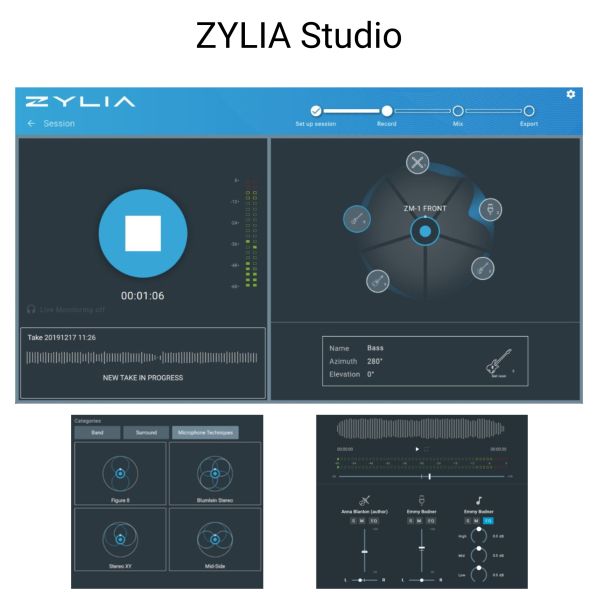ZYLIA PRO Have It All! - 3rd Order Ambisonics Microphone & Software